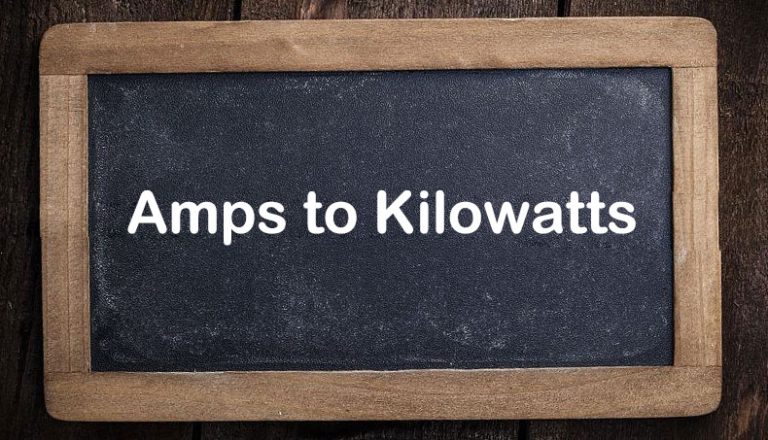 Amps to Kilowatts (kW) Calculator - JMHPOWER