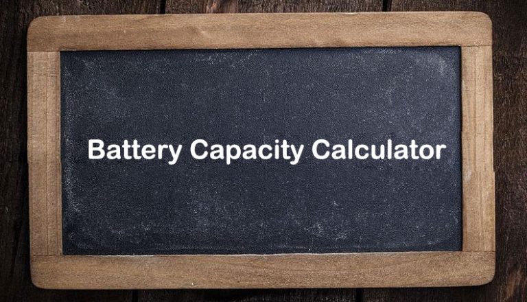 Amp Hour Calculator (Battery Capacity Calculator) - JMHPOWER
