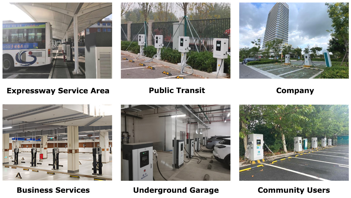 160KW 380V 400V 440V DC Public Dual Electric Car Chargers - JMHPOWER