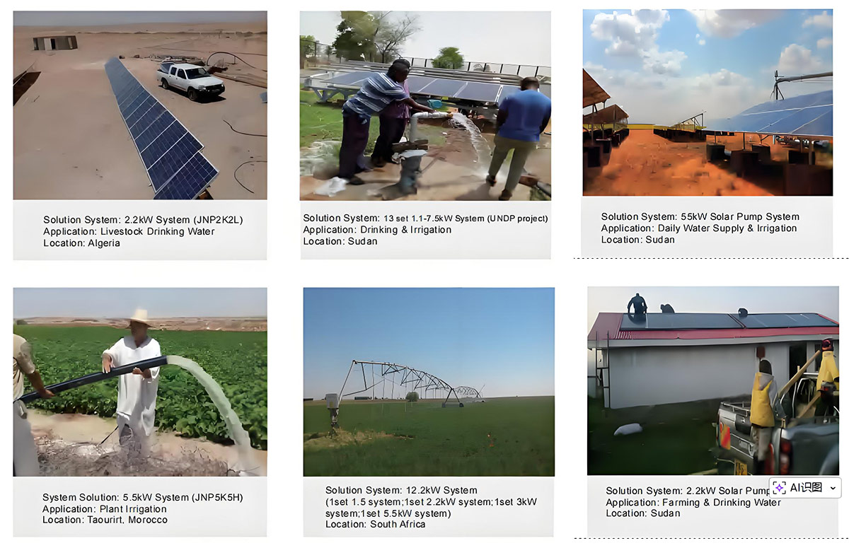 3KW Solar Powered Water Pump System - JMHPOWER